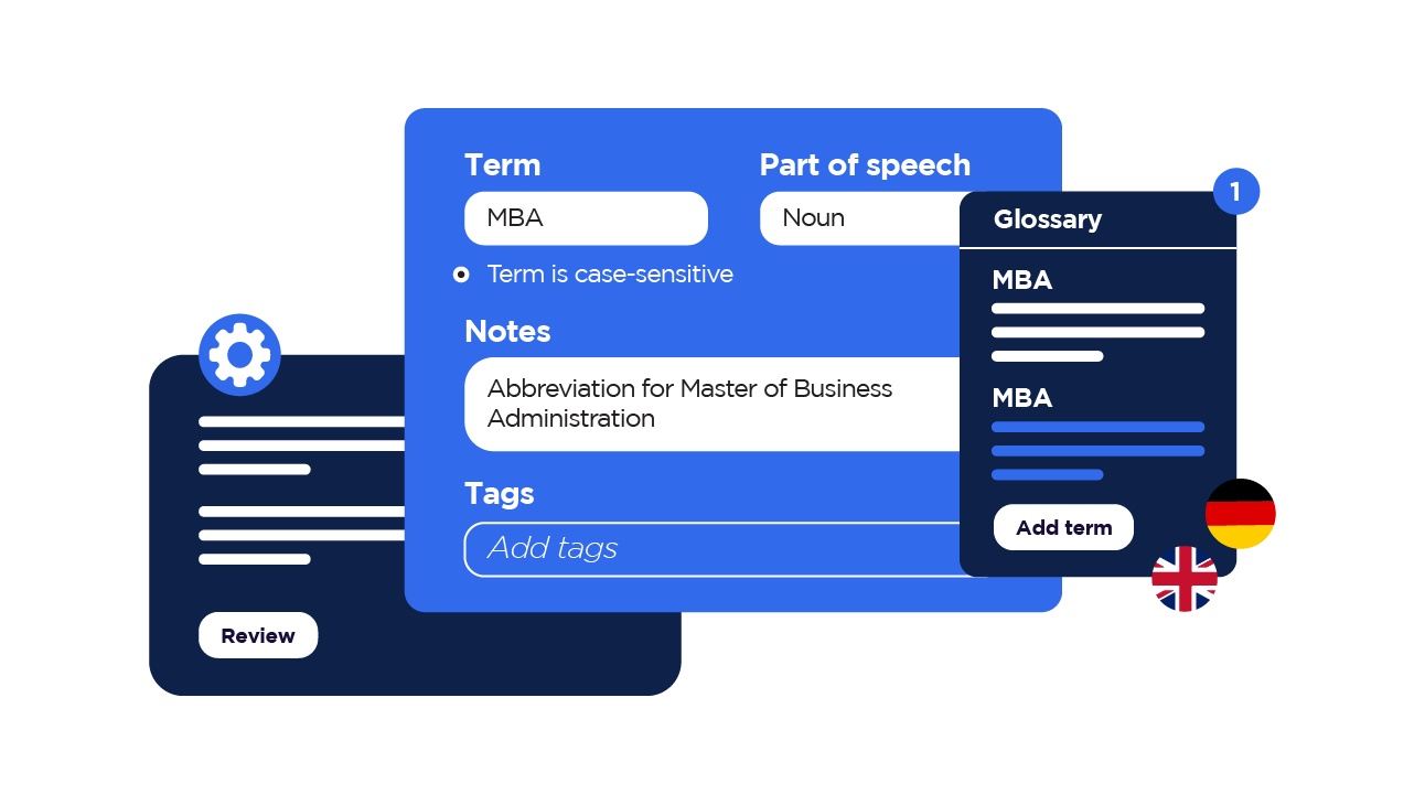 Maintain Translation Consistency With Our Enhanced Glossary